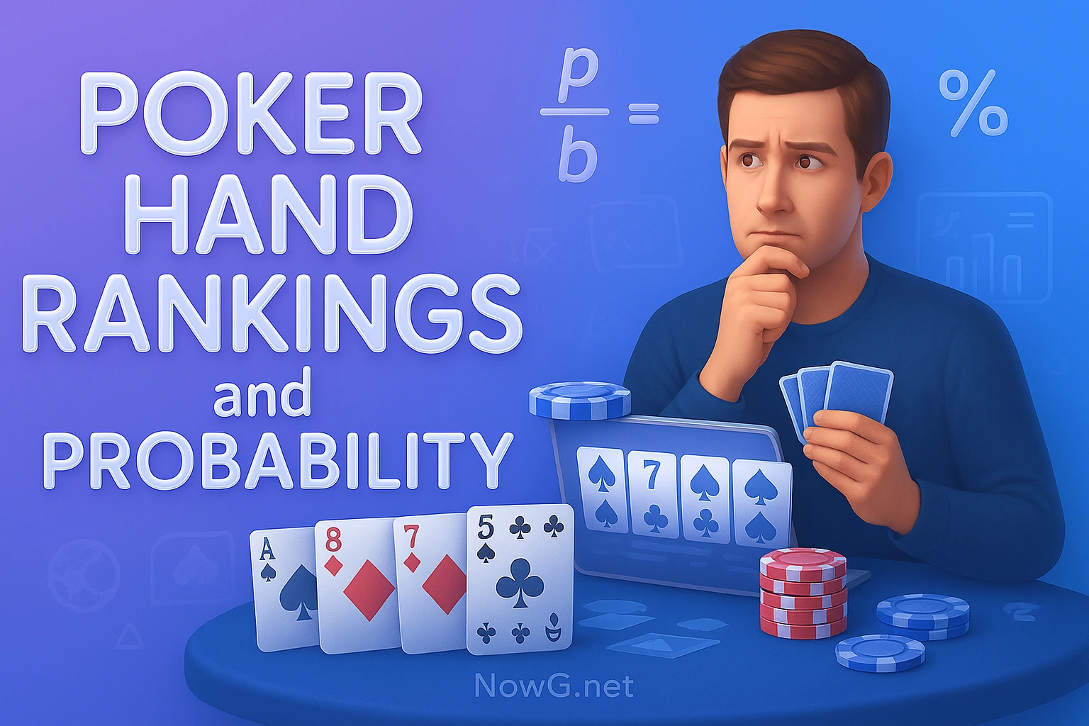 Classificação e probabilidade das mãos de pôquer explicadas - NowG.net
